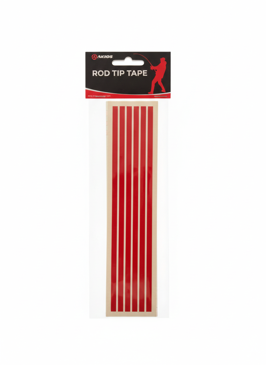 Akios Fishing Rod Tip Tape Red and White – Shut Up And Fish Ltd